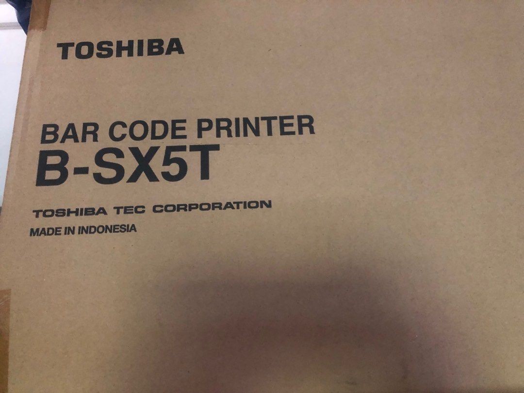Toshiba B-SX5T RFID Barcode Printer, Computers & Tech, Printers ...