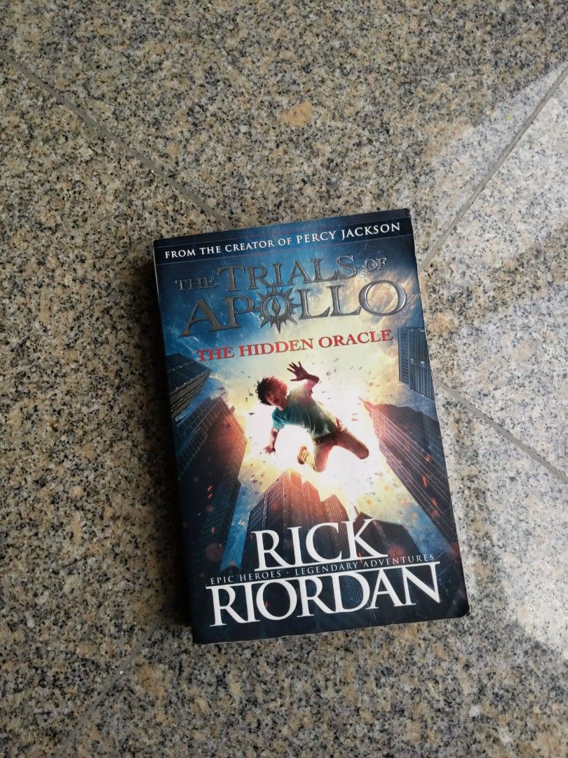 Trials Of Apollo The Hidden Oracle Hobbies And Toys Books And Magazines