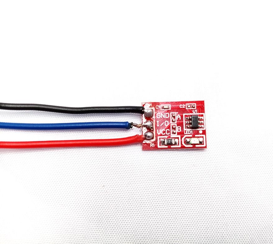 TTP223 with WIRE CAPACITIVE TOUCH SWITCH BUTTON SENSOR MODULE, 2.5-5.5V ...