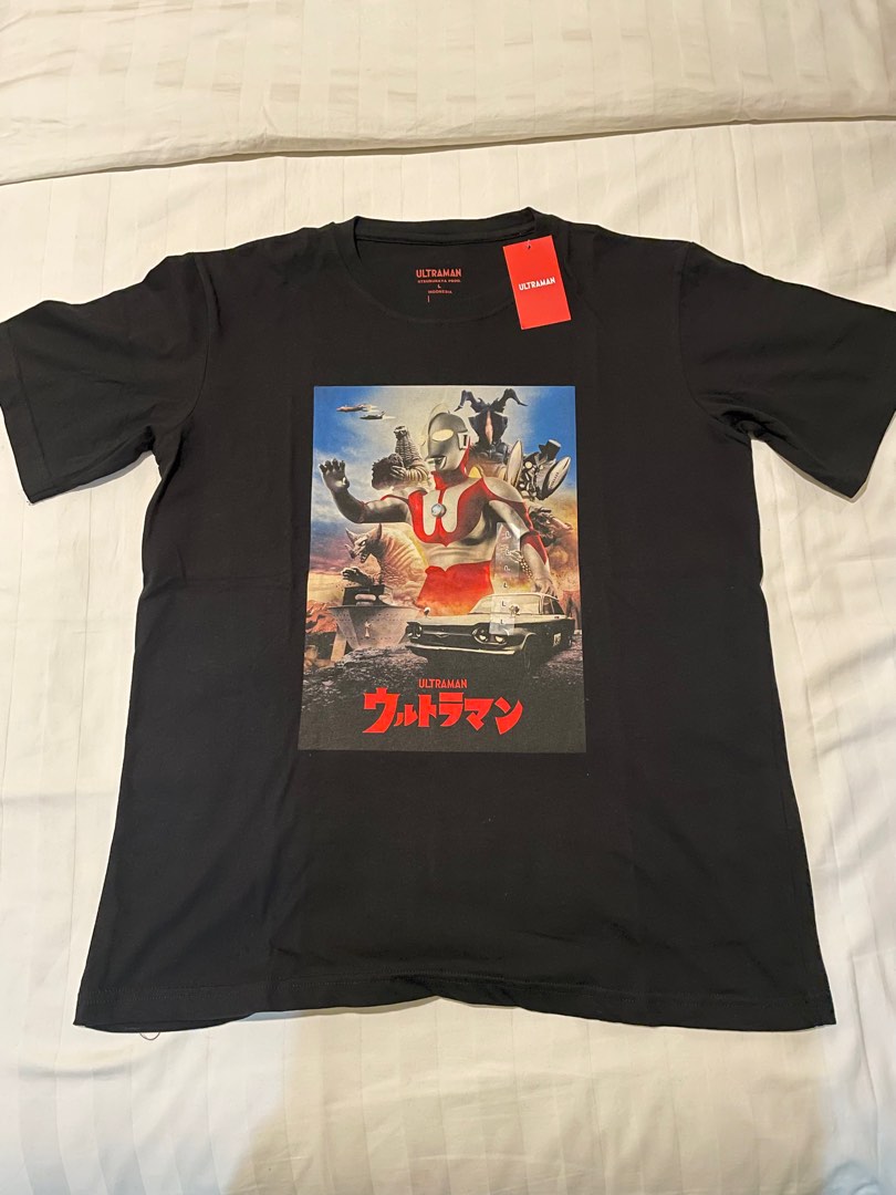 ULTRAMAN SHIRT (Black) - TSUBURAYA, Men's Fashion, Tops & Sets, Tshirts ...