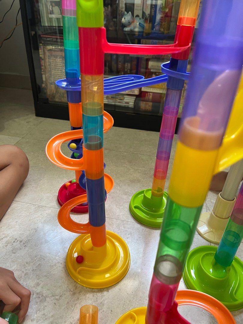 Universe of imagination discovery deluxe marble race balls pipes ...