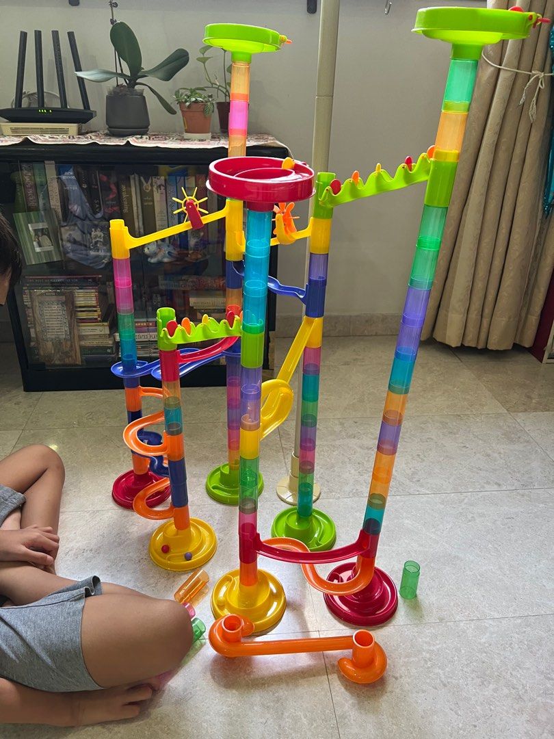 Universe of imagination discovery deluxe marble race balls pipes ...