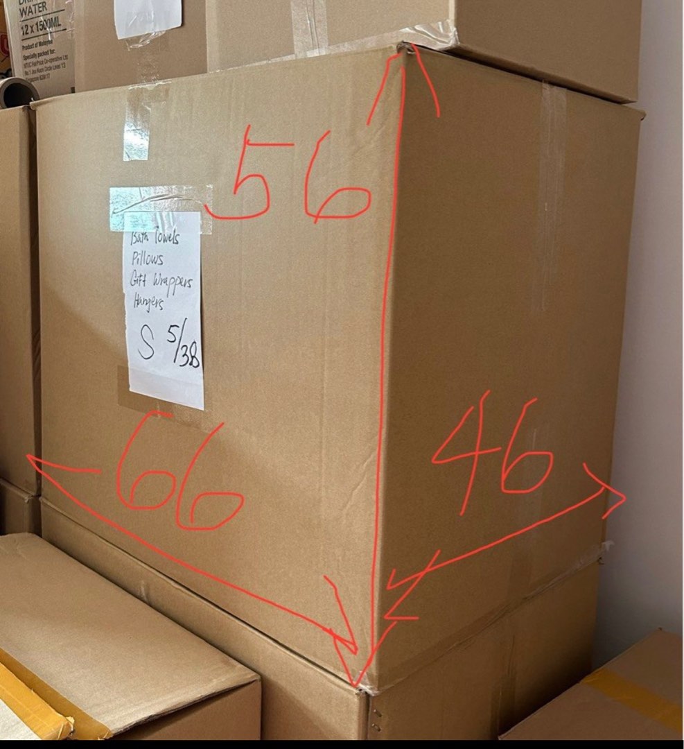 Used Carton Boxes, Furniture & Home Living, Home Improvement ...