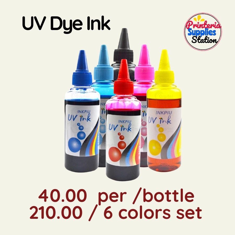 UV Dye Ink, Hobbies & Toys, Stationary & Craft, Art & Prints on Carousell