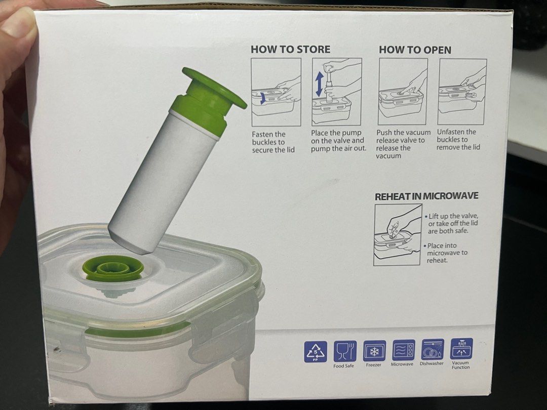Vacuum Saver Tupperware, TV & Home Appliances, Kitchen Appliances ...