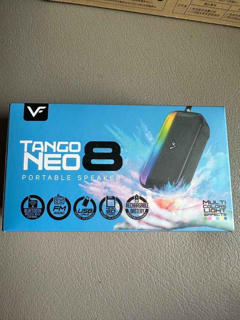 Vinnfier Tango Neo 8 Wireless Bluetooth Portable Speaker with FM Radio ...
