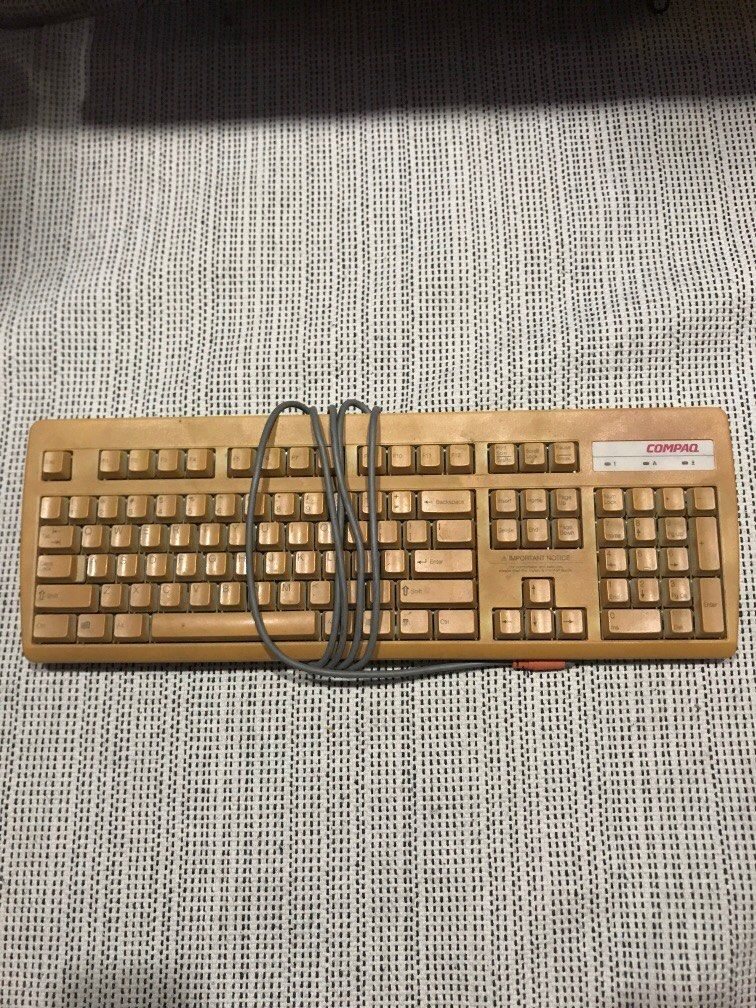 vintage compaq keyboard, Computers & Tech, Parts & Accessories ...