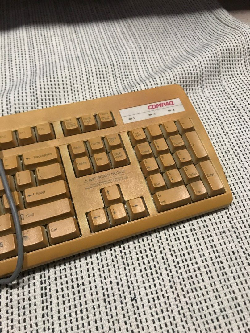 vintage compaq keyboard, Computers & Tech, Parts & Accessories ...