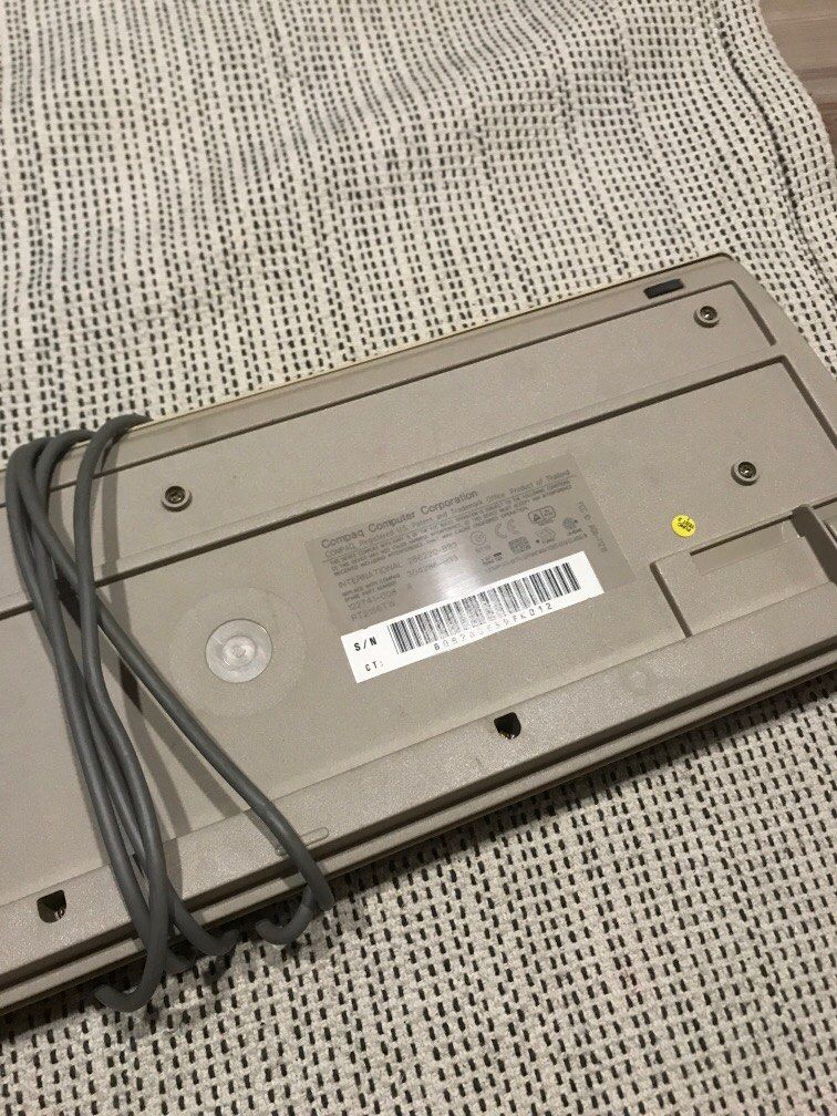vintage compaq keyboard, Computers & Tech, Parts & Accessories ...