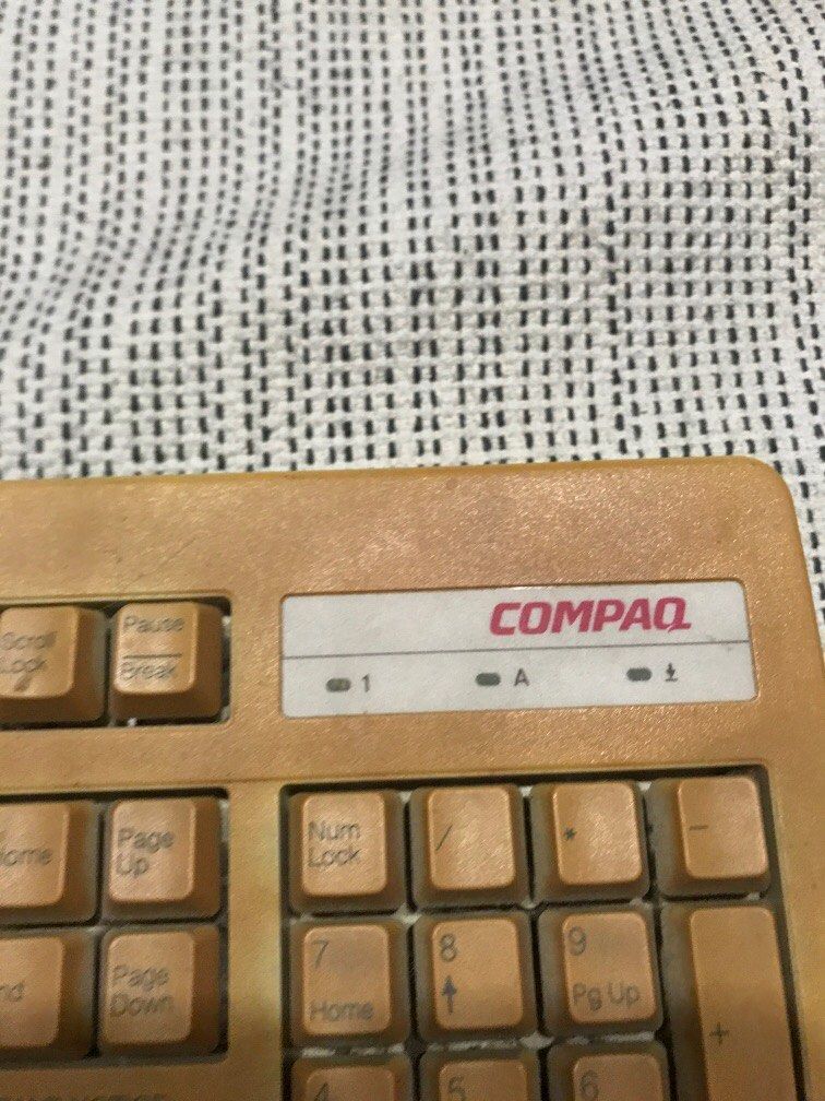 vintage compaq keyboard, Computers & Tech, Parts & Accessories ...