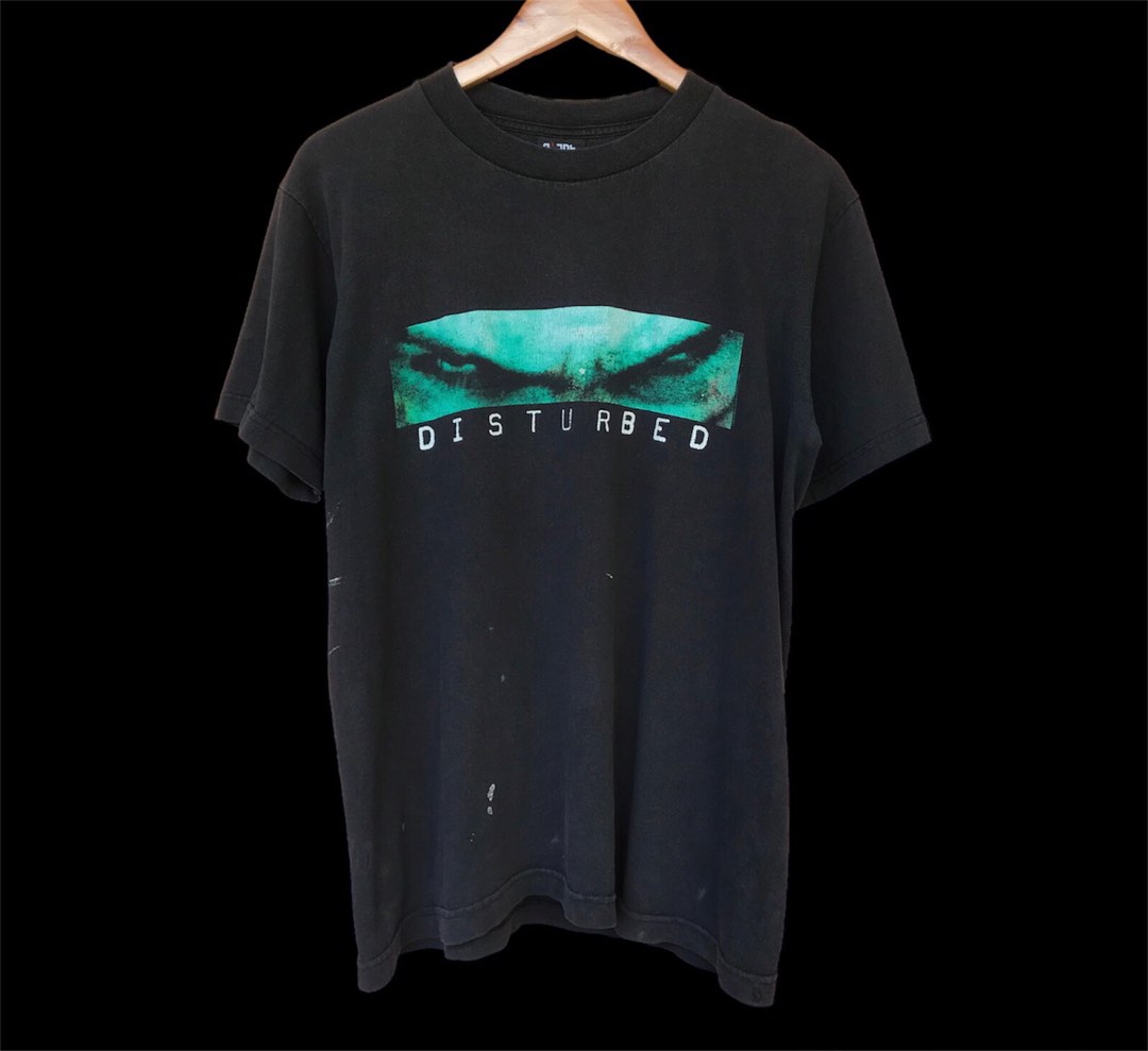 Vintage Disturbed ( Look in my face ), Men's Fashion, Tops & Sets ...