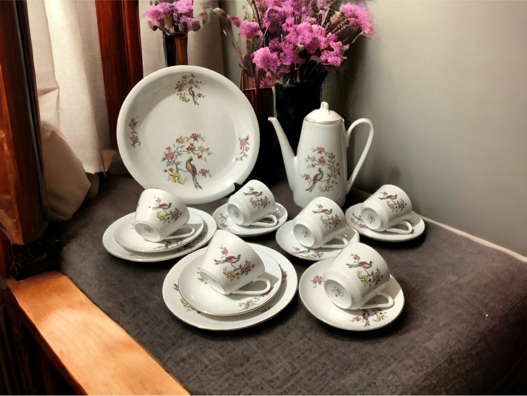 Vintage Kahla Tea Set (GDR) on Carousell