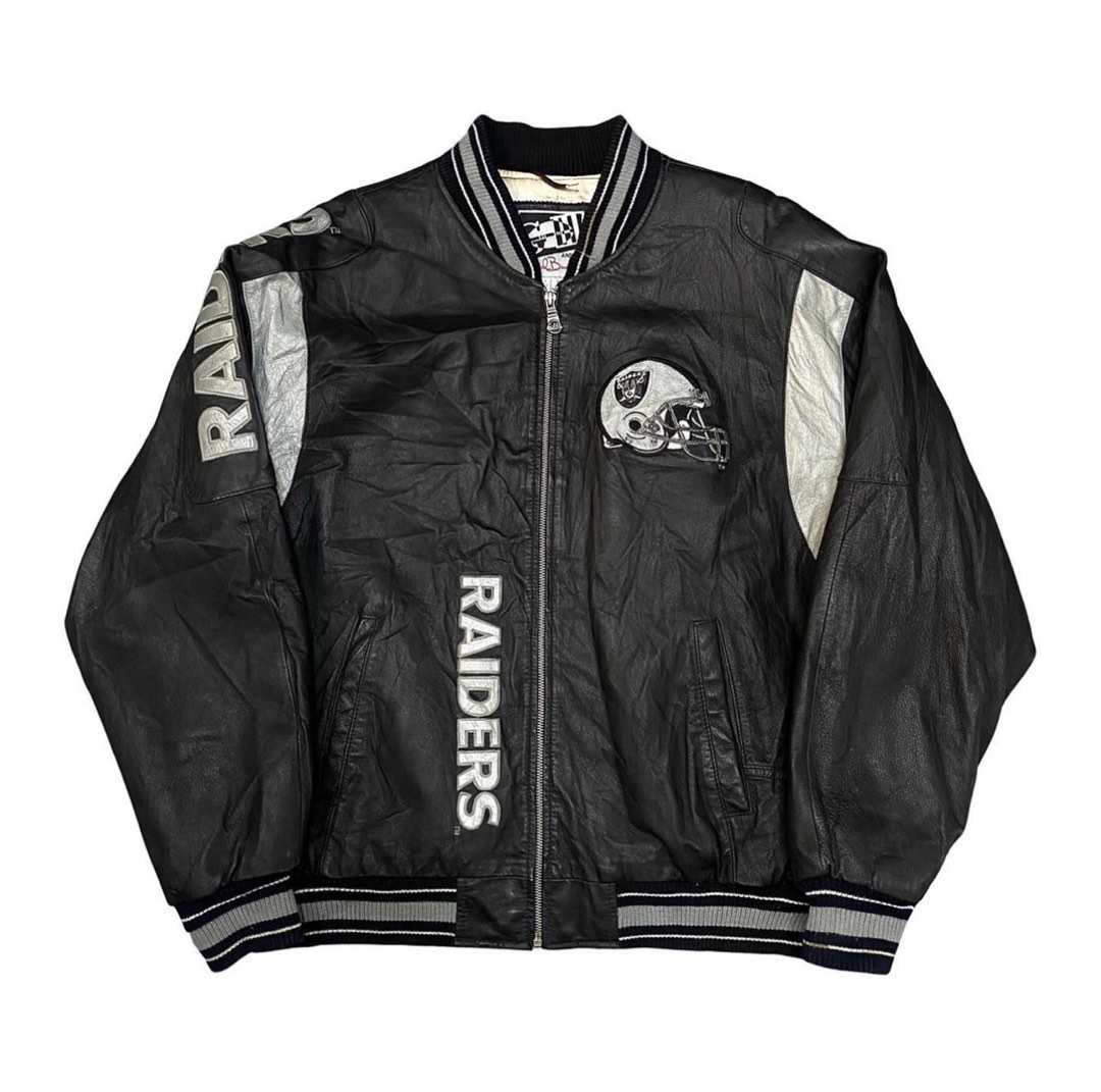 Vintage Raider Leather Jacket, Men's Fashion, Coats, Jackets and ...
