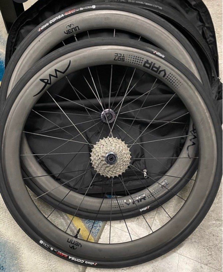 Wheel Angel Venn VAR 507 50mm Wheelset Rim Brake, Sports Equipment ...