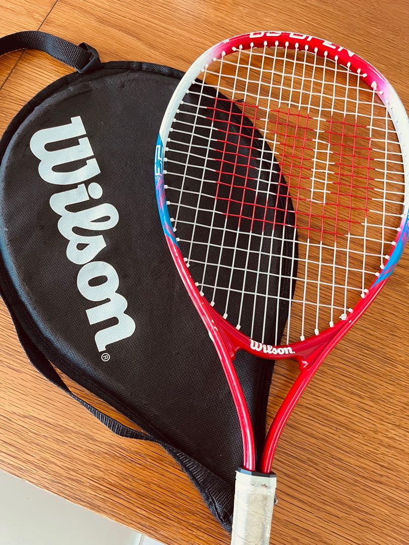 Wilson child junior tennis racket, Sports Equipment, Sports & Games ...