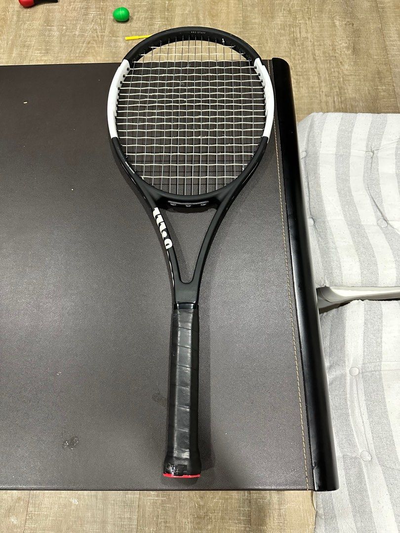 Wilson Prostaff v12 L2 315g Tennis Racket, Sports Equipment, Sports ...