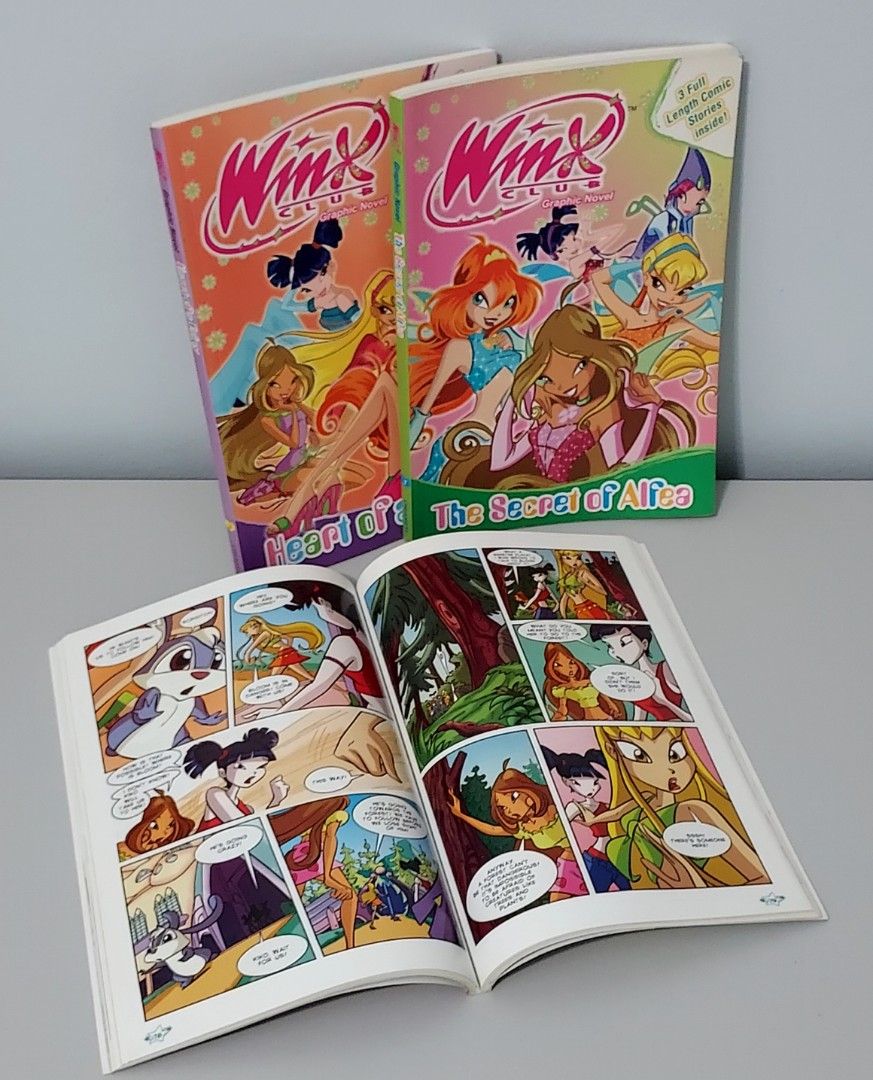 Winx Club (3 books), Hobbies & Toys, Books & Magazines, Children's ...