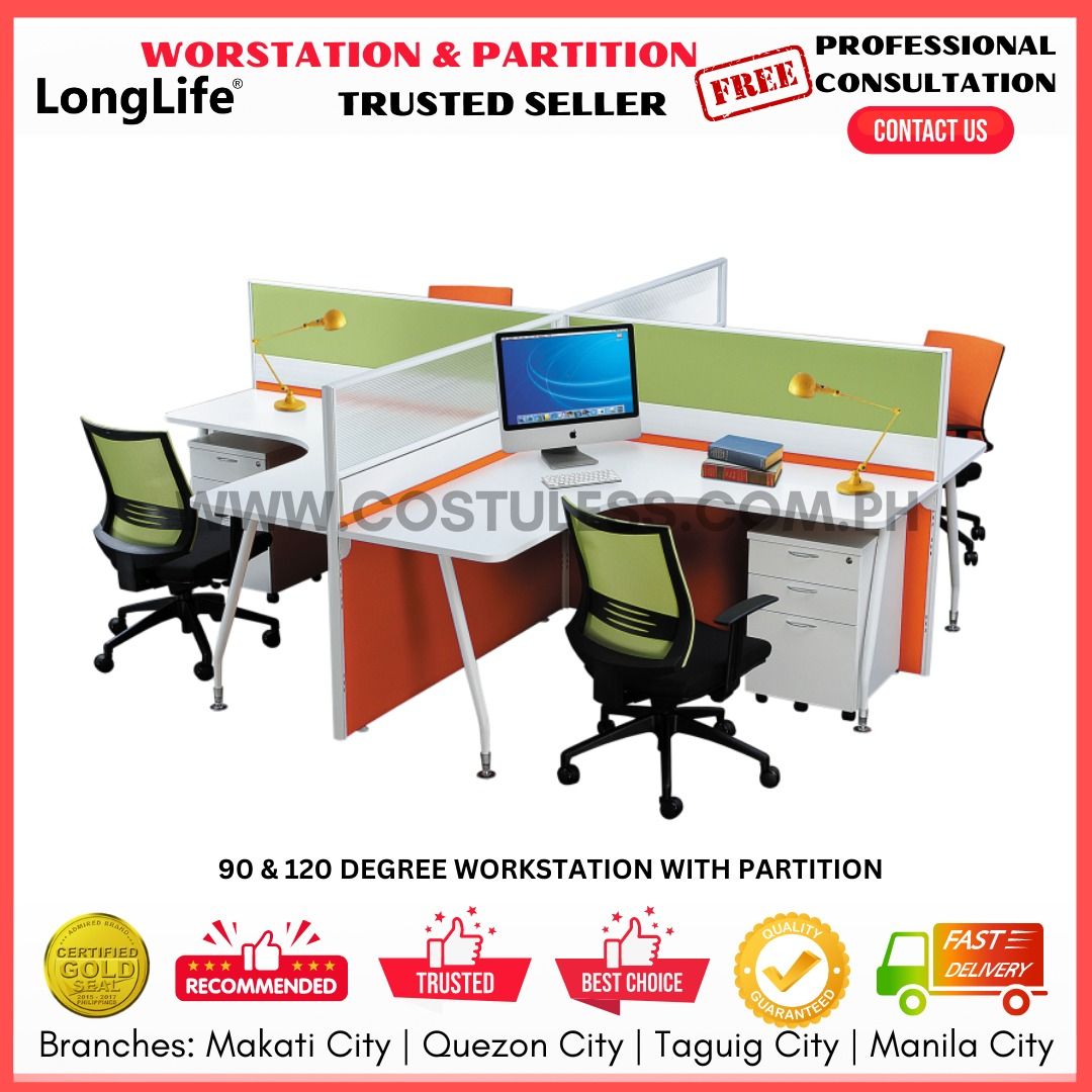 WORSTATION & PARTITION, Customized Workstation Tables Office Partition ...