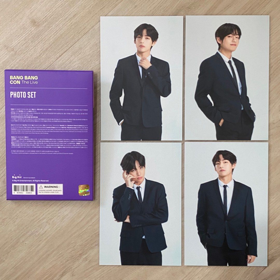[WTS] BTS V Bang Bang Con The Live Photoset, Hobbies & Toys ...
