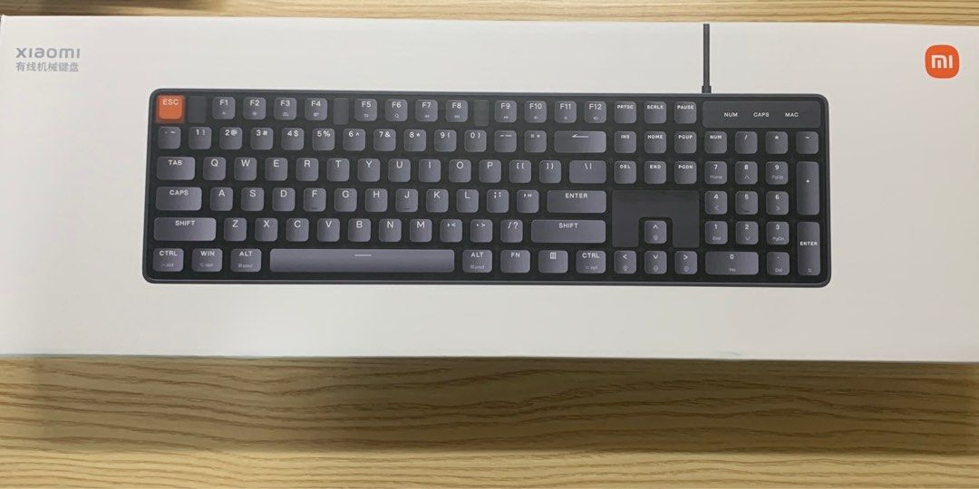 Modded Mechanical Gaming Keyboard Xiaomi Mi 104 Key Full Size Backlit ...