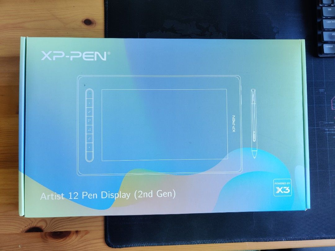 XP-PEN Artist 12 (2nd Gen) Drawing Display Pen Display With X3 Elite ...