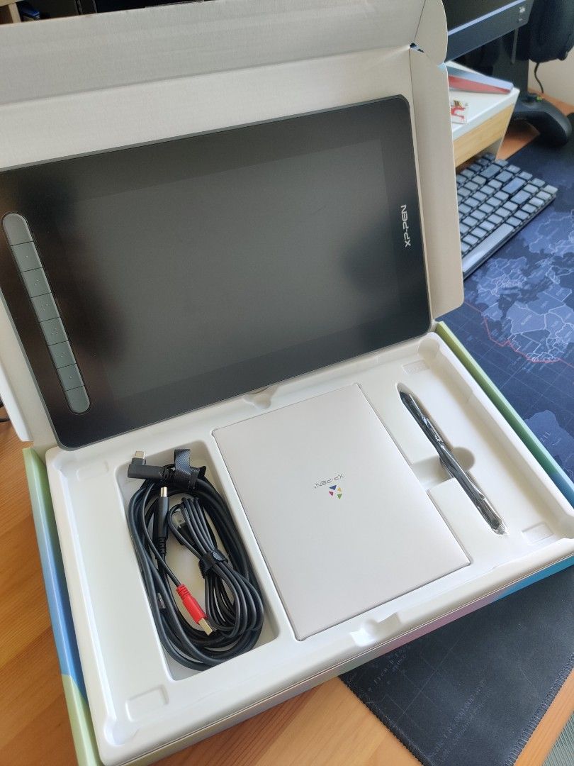 XP-PEN Artist 12 (2nd Gen) Drawing Display Pen Display With X3 Elite ...