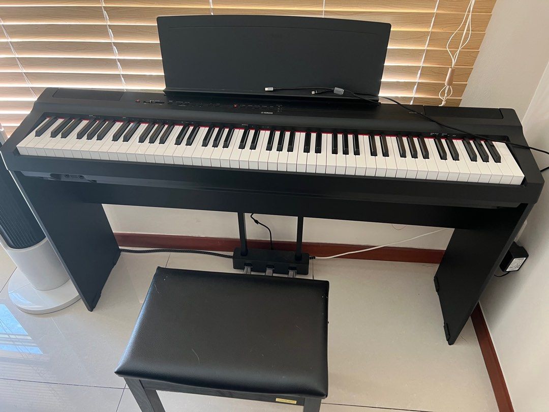 Yamaha p125 Digital Piano, Hobbies & Toys, Music & Media, Musical ...