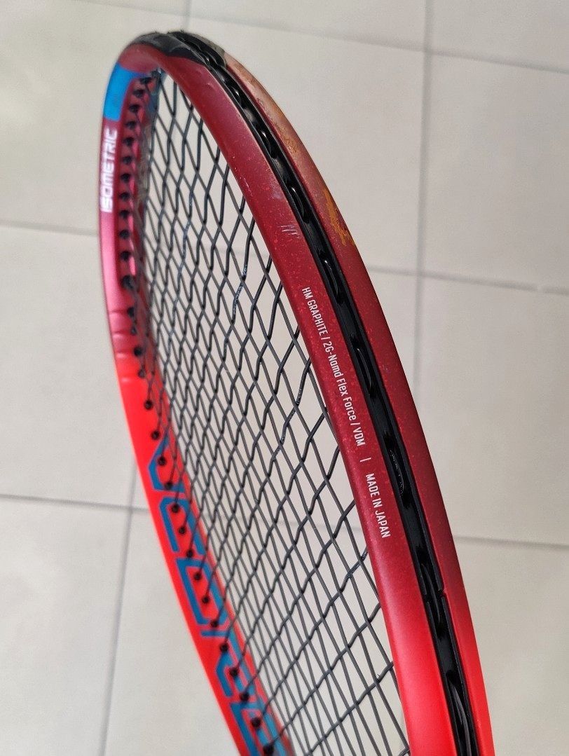 Yonex Vcore 98 2021 tennis racket racquet, Sports Equipment, Sports & Games, Racket & Ball ...