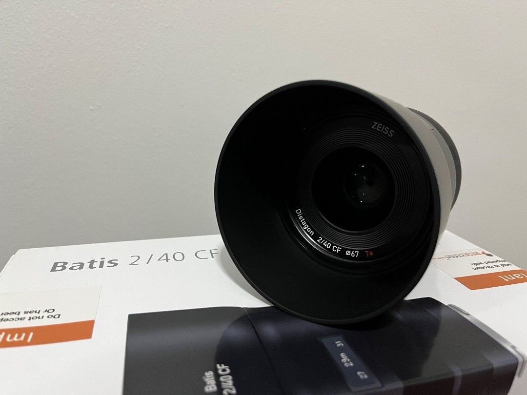 Zeiss Batis 40mm f2 CF in MINT Condition with Free UV Filter ...