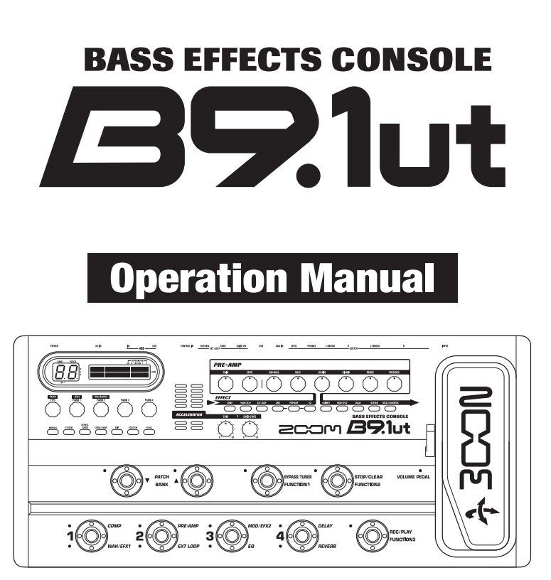 ZOOM B9.1UT FAULTY, Audio, Other Audio Equipment on Carousell