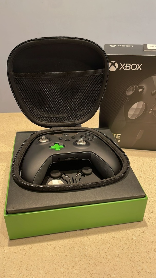 3222) MICROSOFT XBOX ONE ELITE WIRELESS CONTROLLER VERSION 1, Video ...