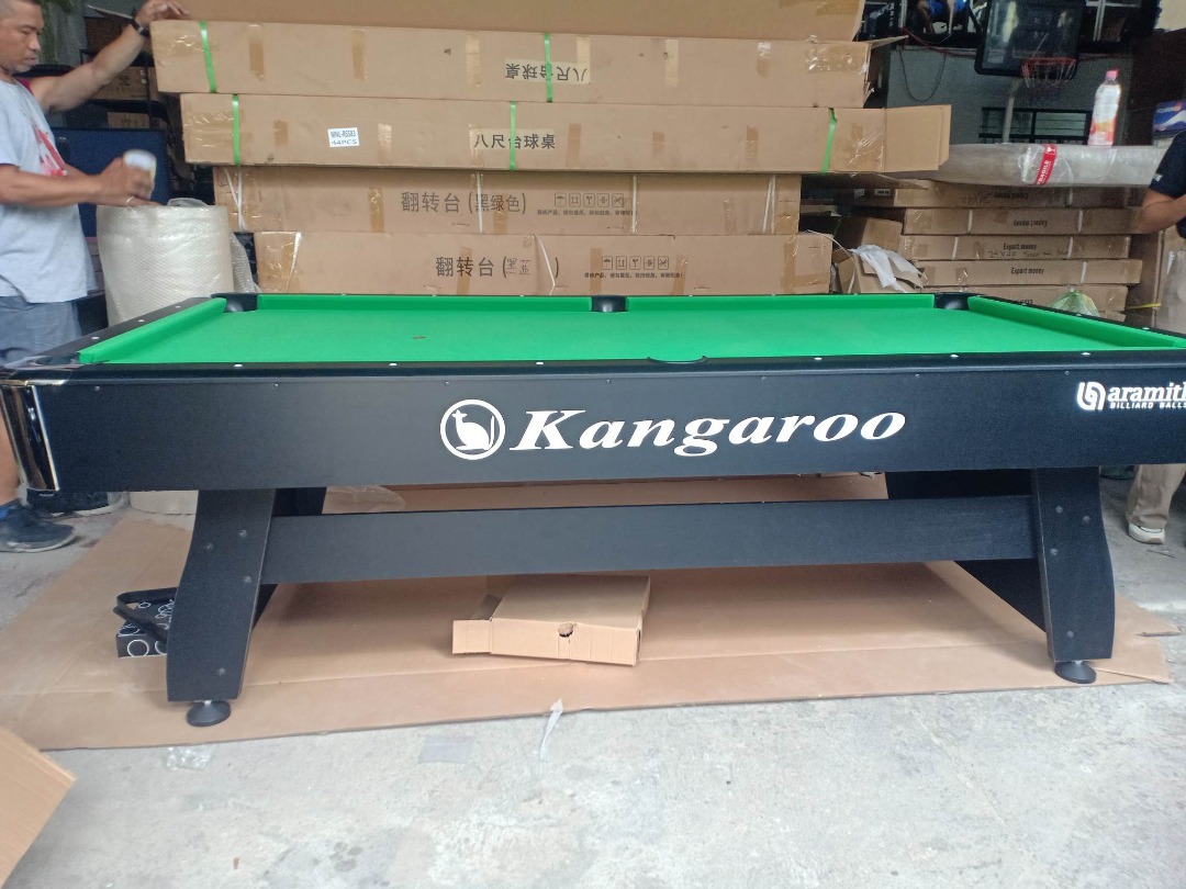 4x8Ft. KANGAROO SEMI STANDARD BILLIARD TABLE, Sports Equipment, Sports ...