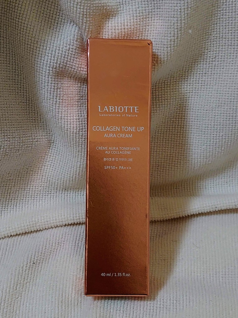 (現貨) LABIOTTE 膠原提亮霜 Collagen Tone Up Aura Cream SPF50+ 40ml, 美容＆化妝品, 健康及美容 - 皮膚護理, 面部 - 面部護理 ...