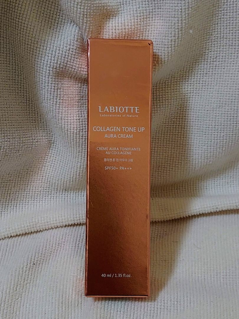 (現貨) LABIOTTE 膠原提亮霜 Collagen Tone Up Aura Cream SPF50+ 40ml, 美容＆化妝品, 健康及美容 - 皮膚護理, 面部 - 面部護理 ...