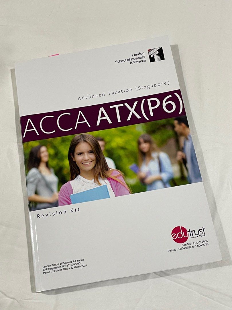 LSBF Dec 2022 ACCA ATX (SGP) Revision Kit and Past Years Questions. [NEW], Hobbies & Toys, Books ...