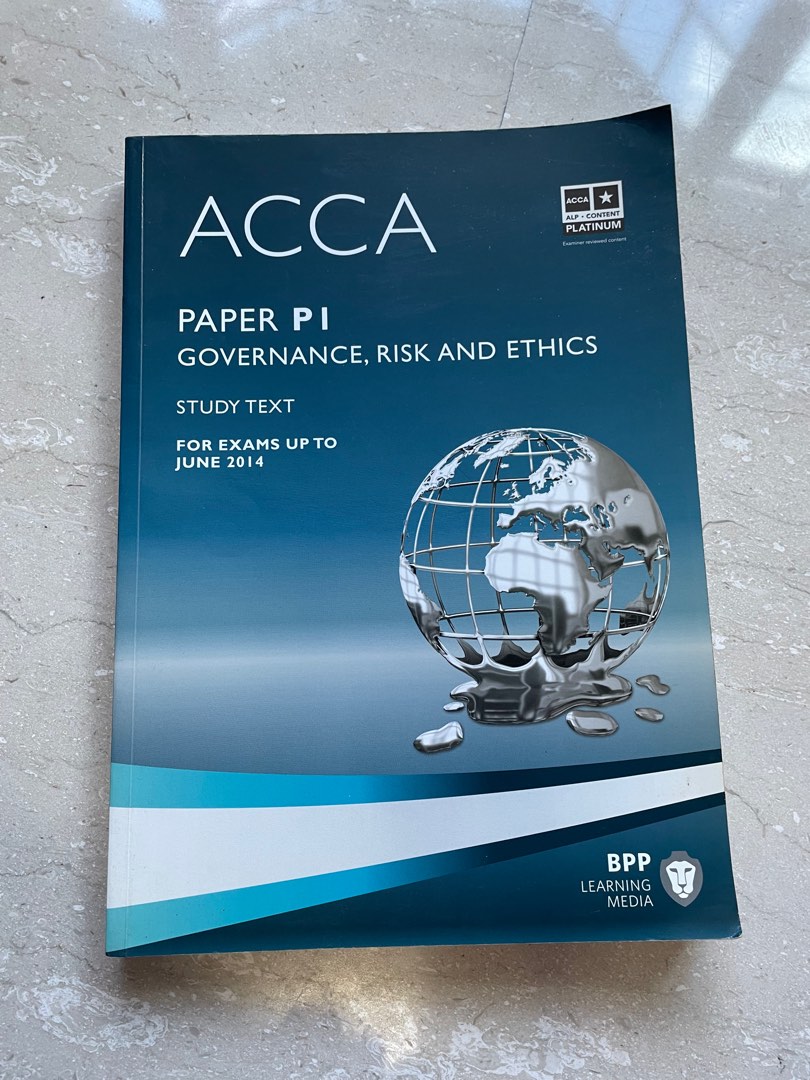 ACCA governance risk and ethics, Hobbies & Toys, Books & Magazines ...