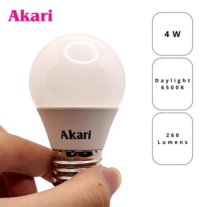 Akari Premiere LED Bulb 4 Watts Daylight - Twin Pack (APLED3-4DL ...