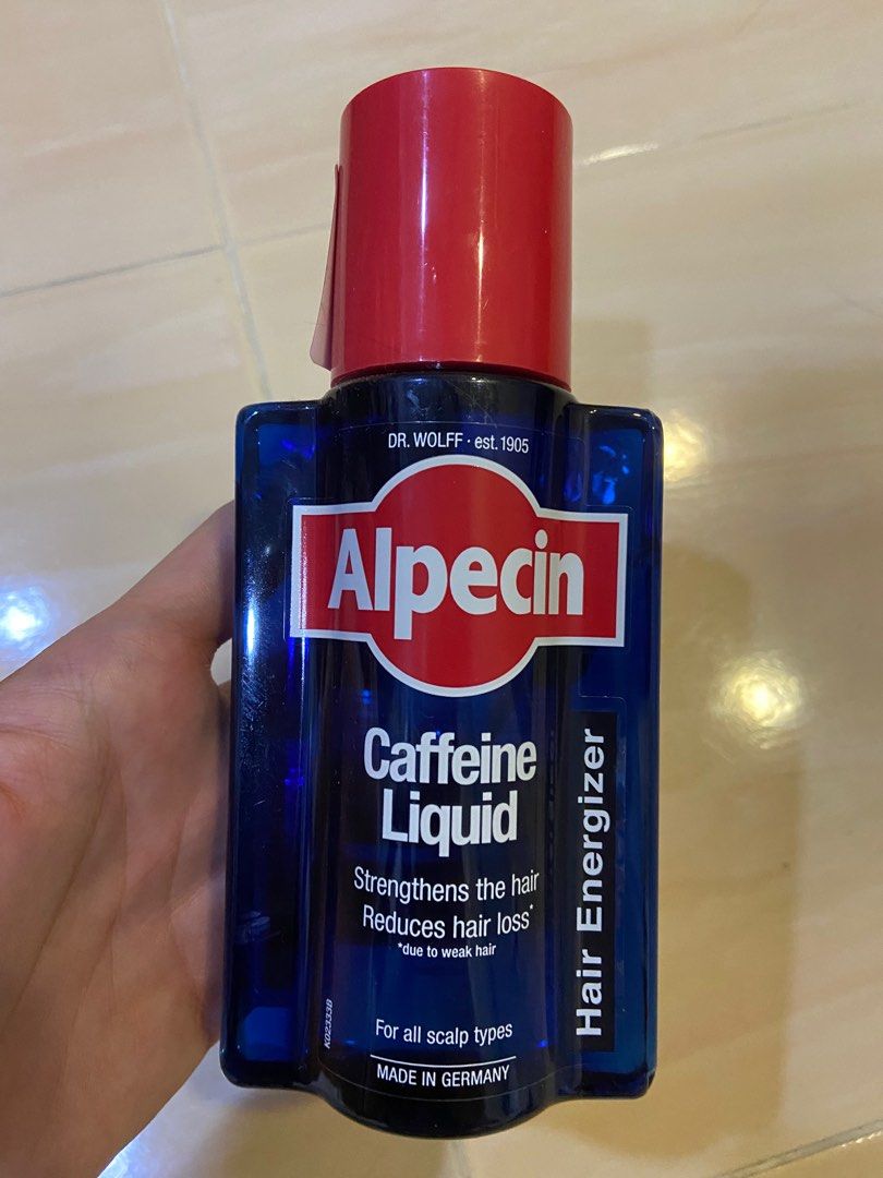 Alpecin caffeine liquid hair lost treatment, Beauty & Personal Care ...