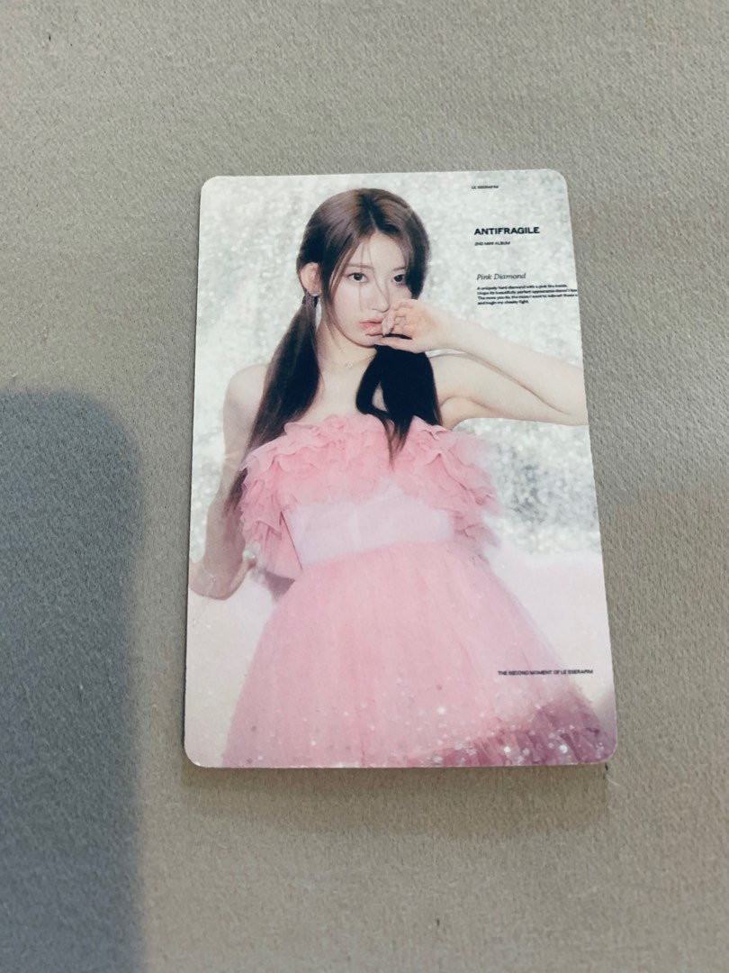 ANTIFRAGILE K-pop Card, Hobbies & Toys, Toys & Games on Carousell