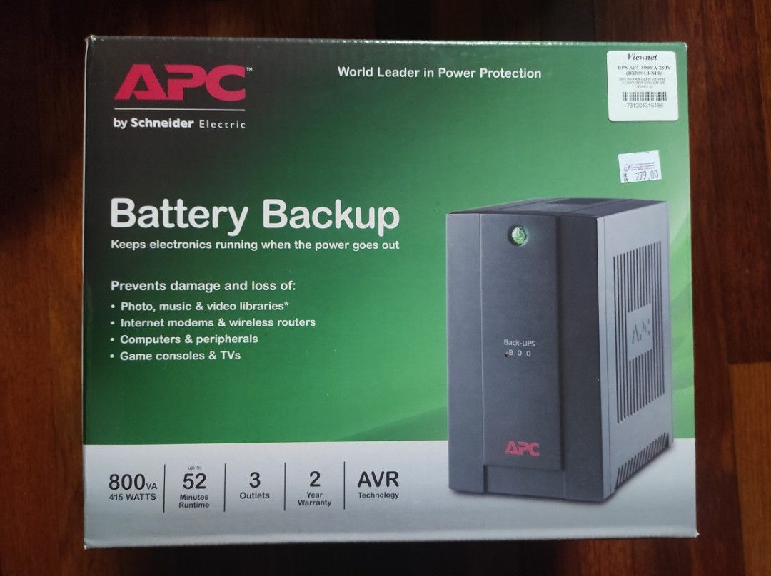 APC Battery Backup, Computers & Tech, Parts & Accessories, Other ...