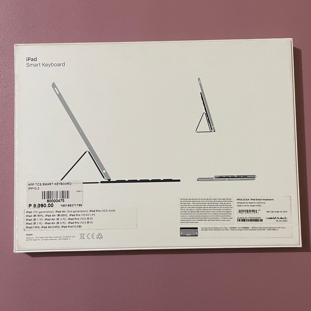 Apple iPad Smart Keyboard A1829 on Carousell