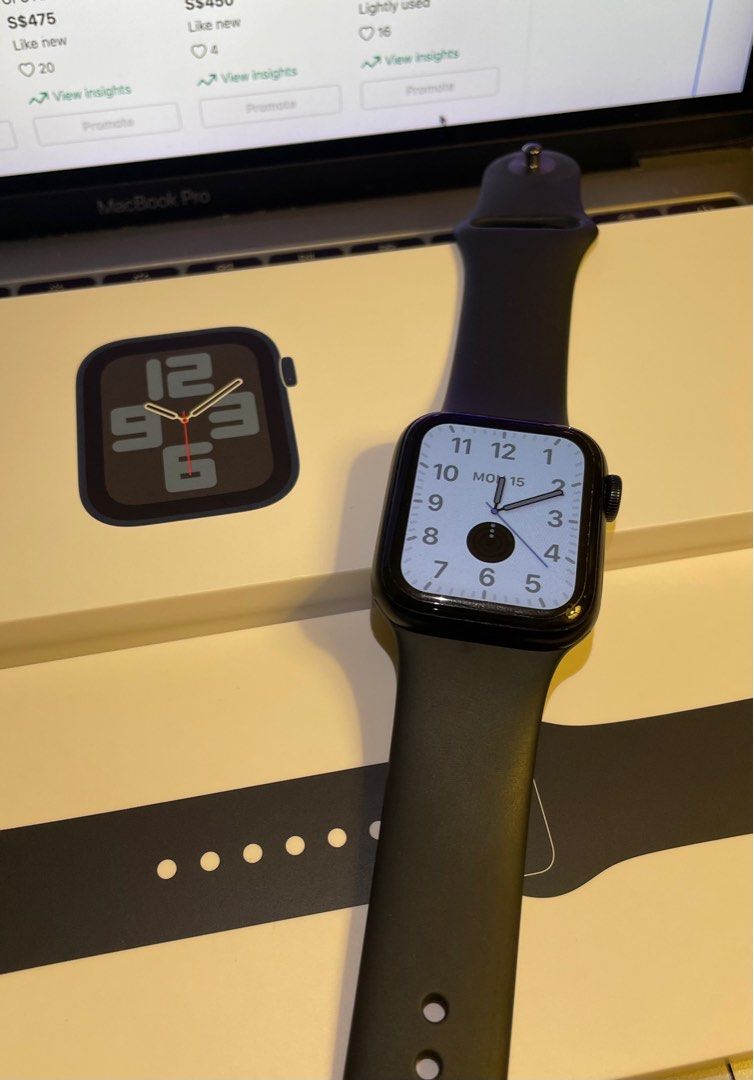 Apple Watch SE 2nd Gen 40MM AppleCare 2024, Mobile Phones & Gadgets ...