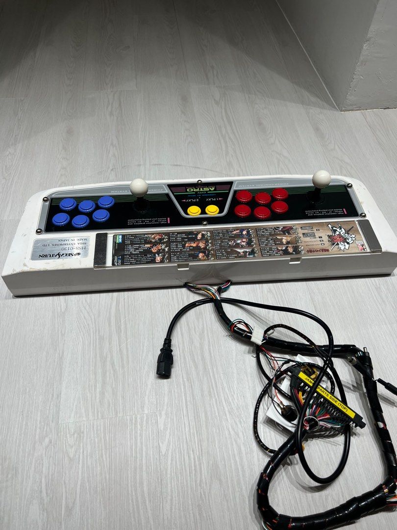 Arcade Japan supergun (Sega Saturn), 電子遊戲, 電子遊戲機, 其他 - Carousell