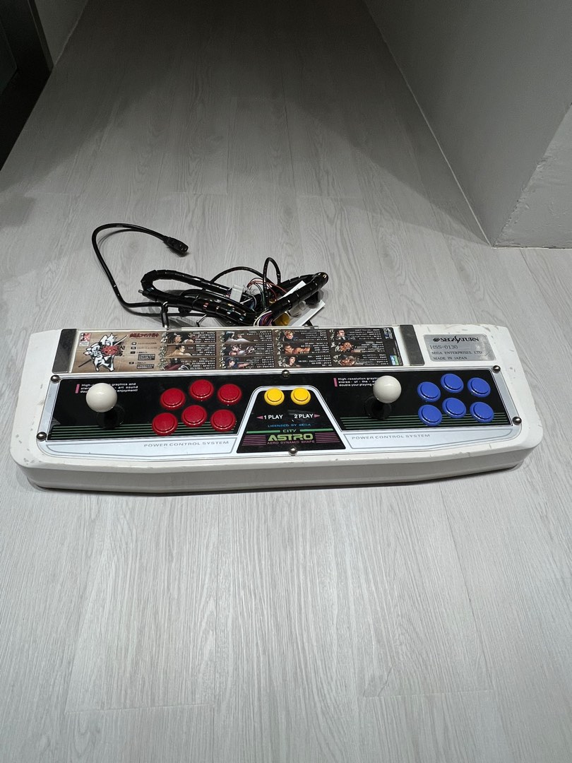 Arcade Japan supergun (Sega Saturn), 電子遊戲, 電子遊戲機, 其他 - Carousell