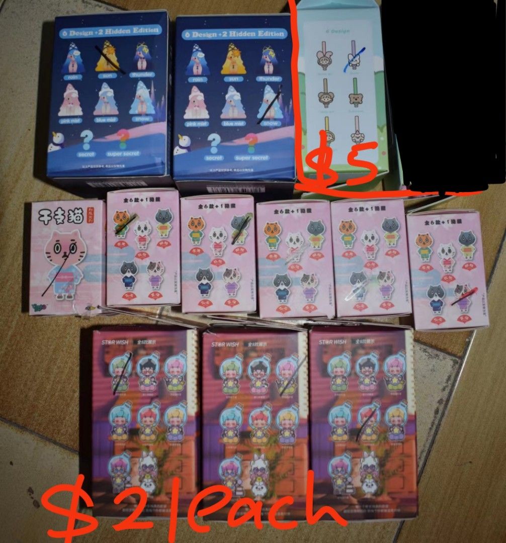 Assorted blind box, Hobbies & Toys, Toys & Games on Carousell