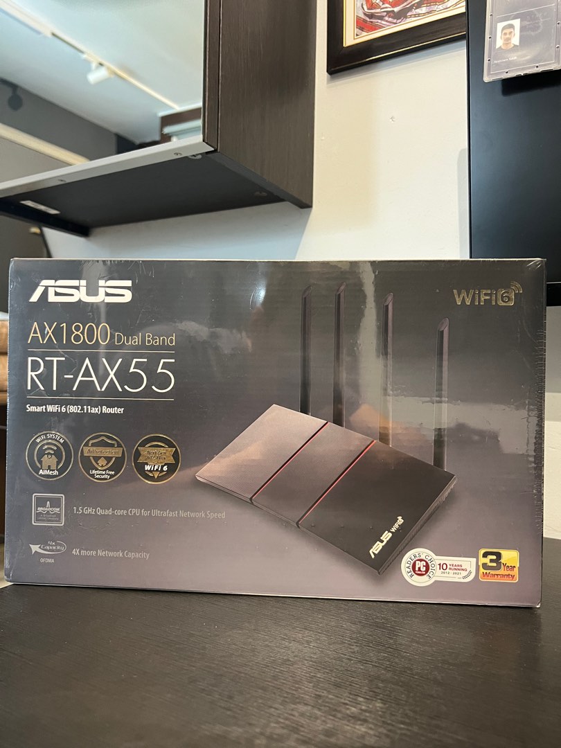 Asus RT-AX55 WIFI 6 Router, Computers & Tech, Parts & Accessories ...