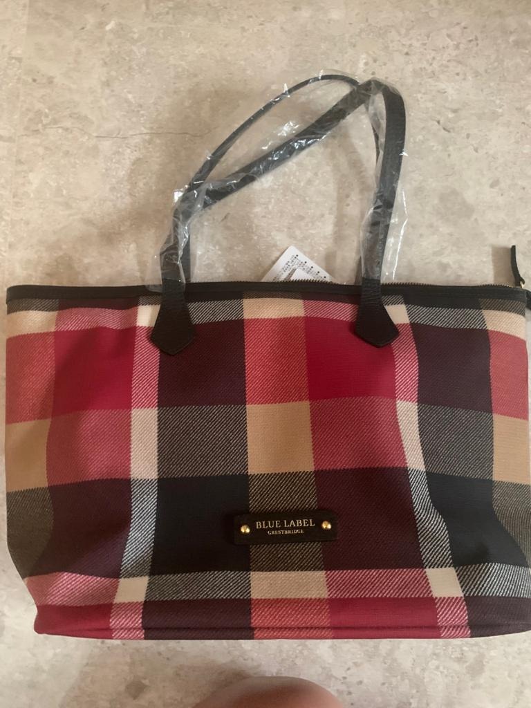 Authentic Blue Label Crestbridge Tota Bag with Tag intact., Women's ...