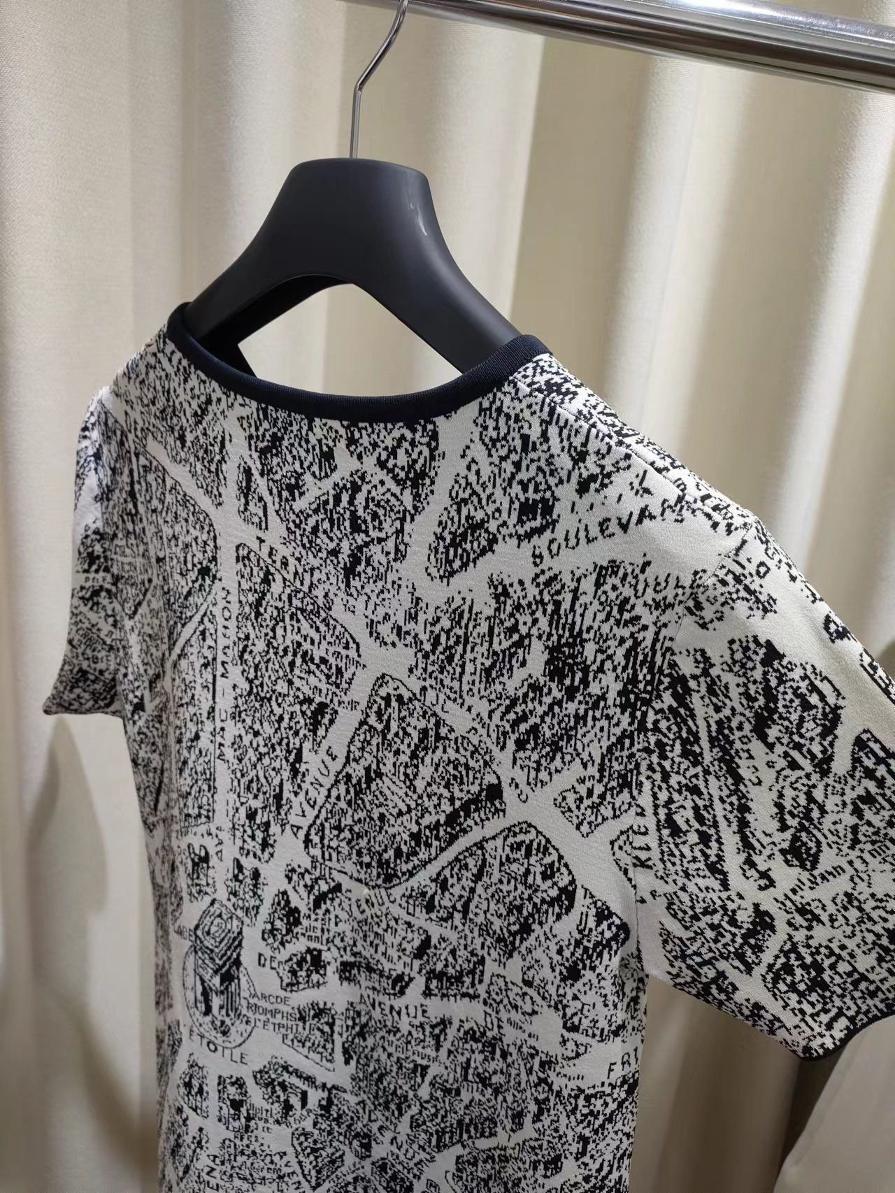 Authentic dior Paris map dress, Women's Fashion, Dresses & Sets ...