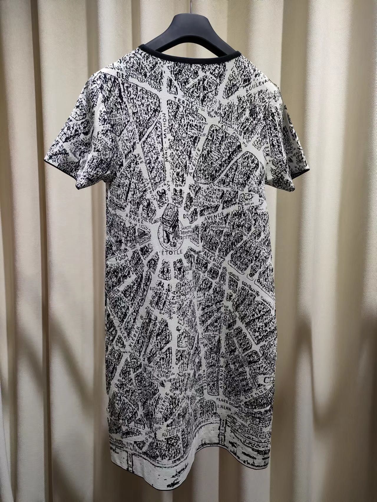 Authentic dior Paris map dress, Women's Fashion, Dresses & Sets ...