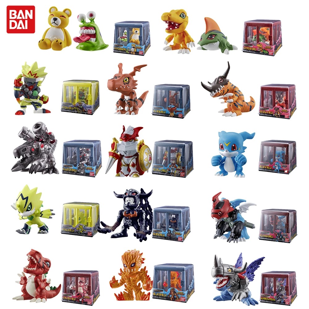 Bandai Digimon Adventure The Digimon Figure New Collection Set Agumon ...